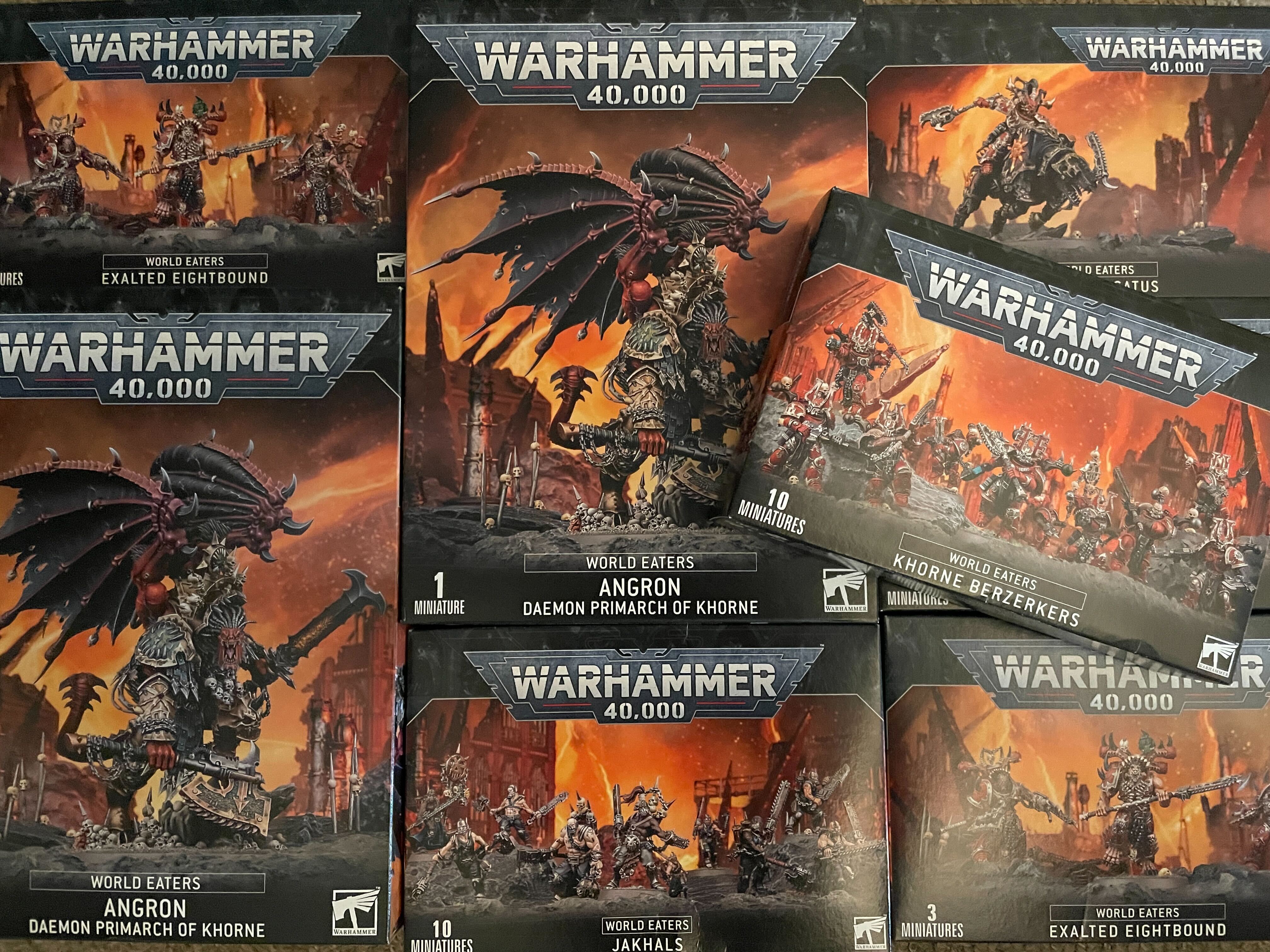 NIB Warhammer 40k & AoS – Spikey Bits